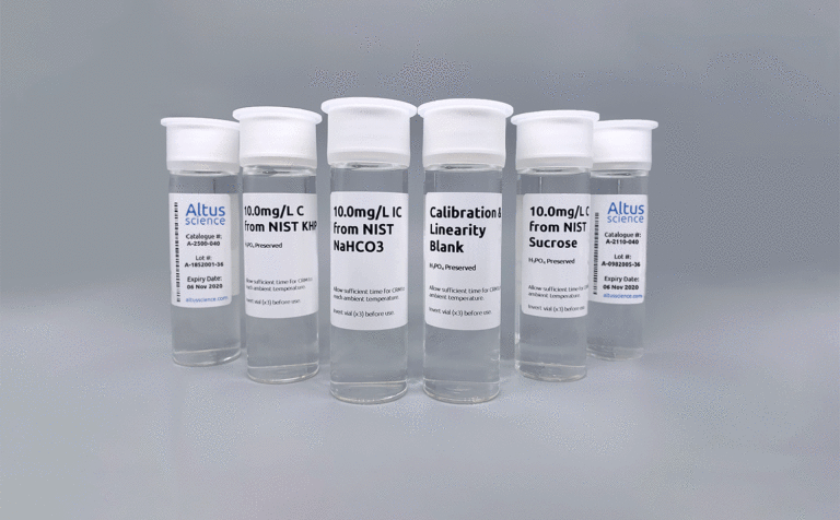 Sievers M9 standards and consumables from Altus ScienceAltus Science ...